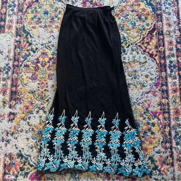 Vintage | Skirts | Vintage Mermaidcore Fairycore Meshgoth High Waist ...